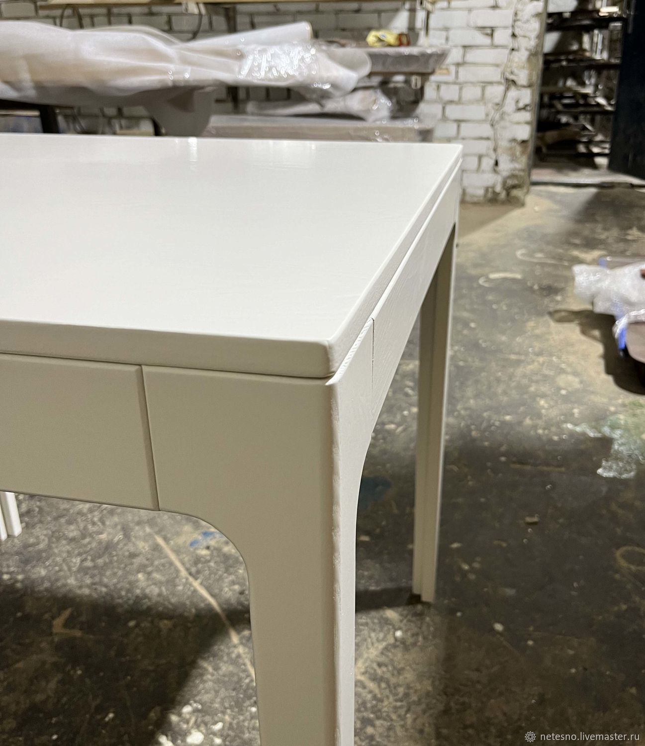 Стол кухонный раздвижной белый на заказ в интернет-магазине Ярмарка ...