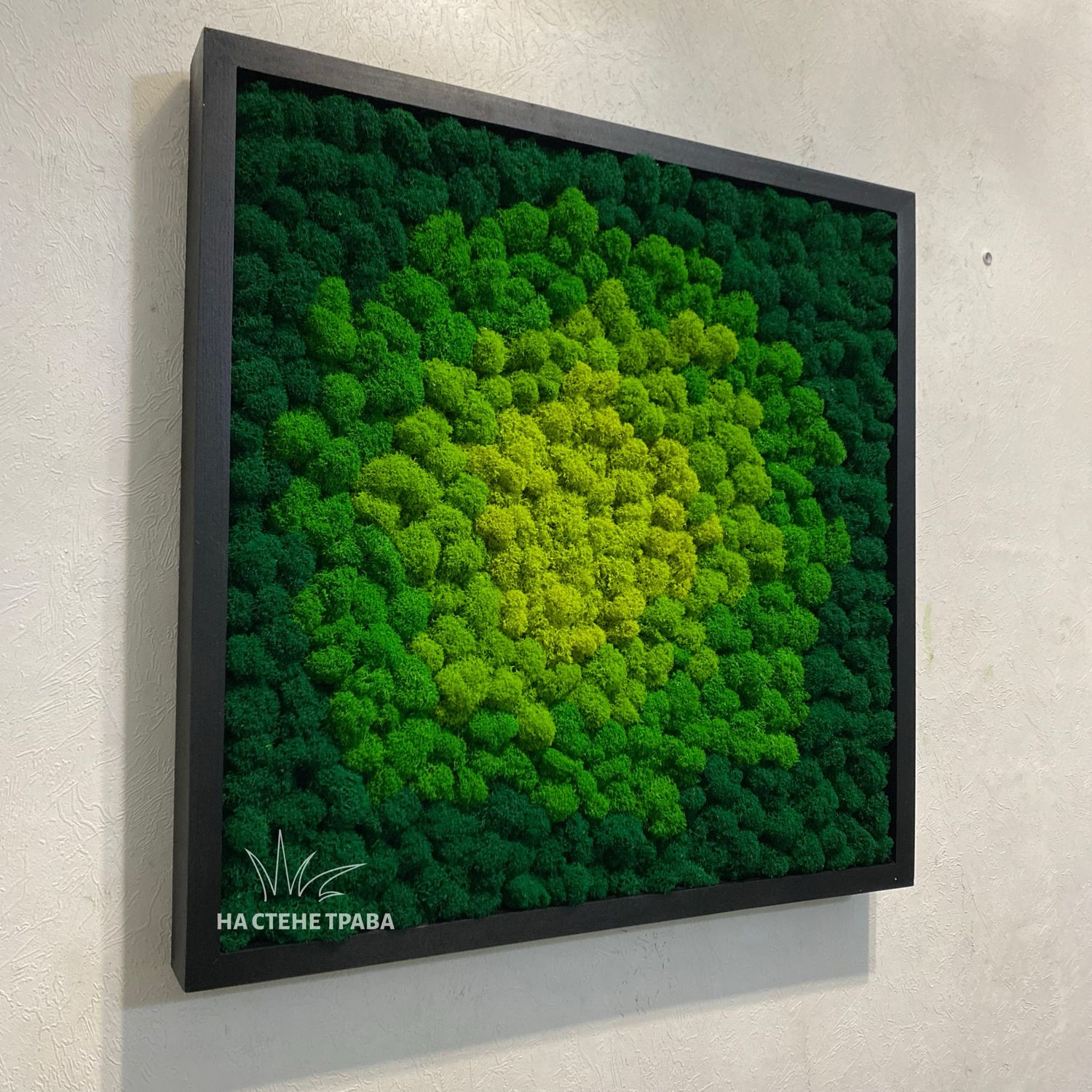 «Я-яркость» 50см картина панно из мха в интернет-магазине Ярмарка ...