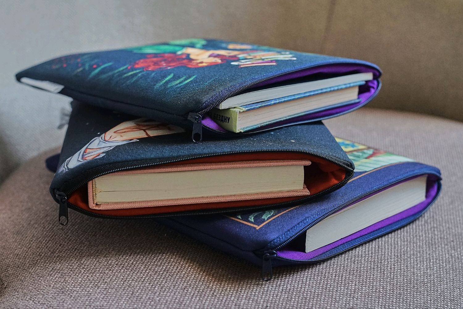 Чехол для книги "Книжный шкаф" в интернет-магазине на Ярмарке Мастеров ...