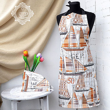 Фартуки – купить на Ярмарке Мастеров | Ручная работа и хенд мейд
