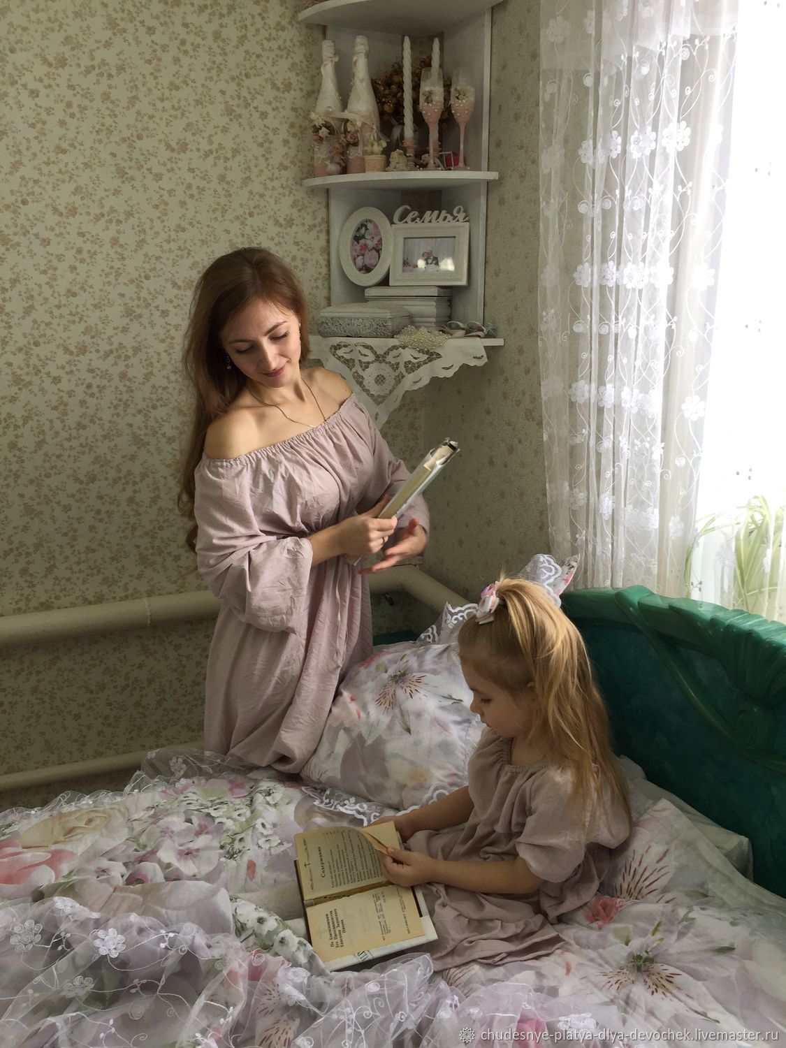 Платья в стиле family look в интернет-магазине Ярмарка Мастеров по цене ...