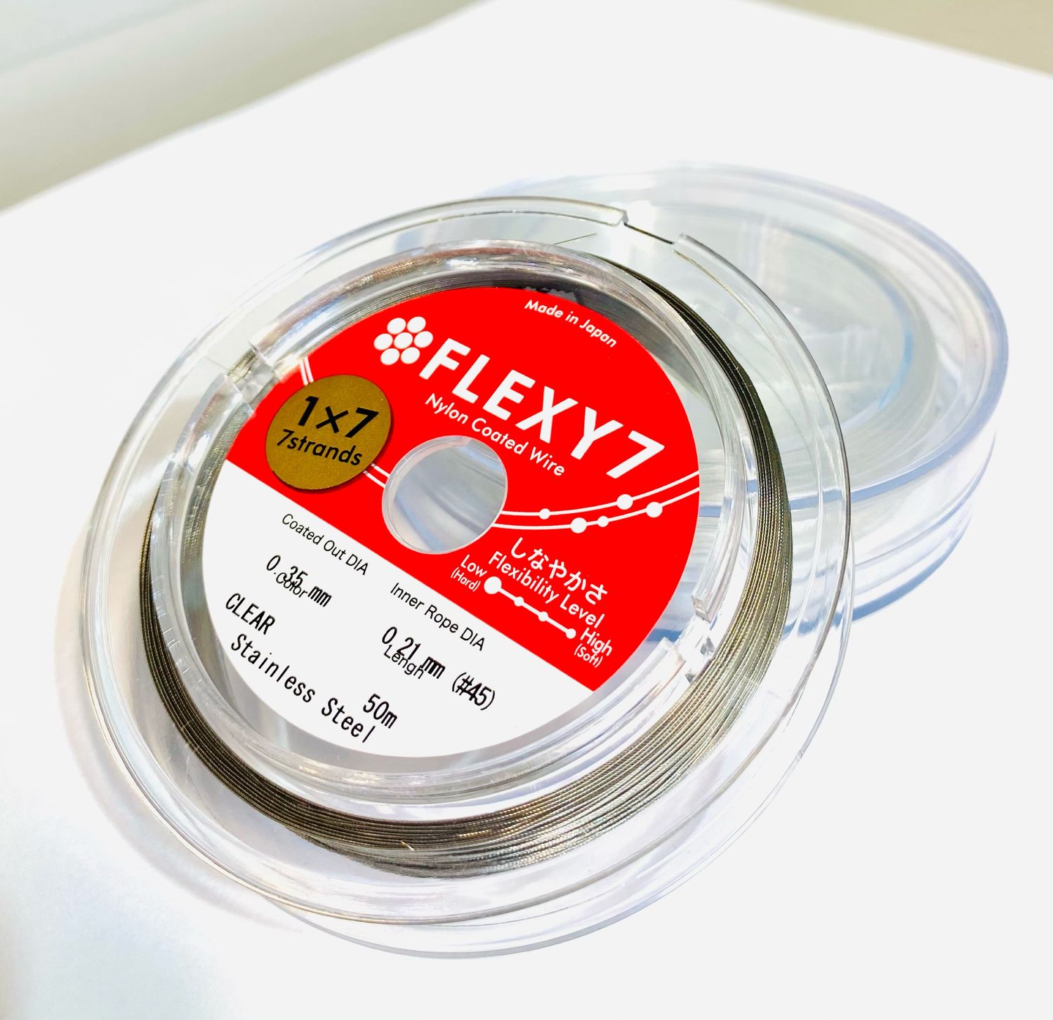 ТРОСИК ЮВЕЛИРНЫЙ 0,35 mm «FLEXY-7» купить в интернет-магазине Ярмарка Мастеров по цене 50 ...