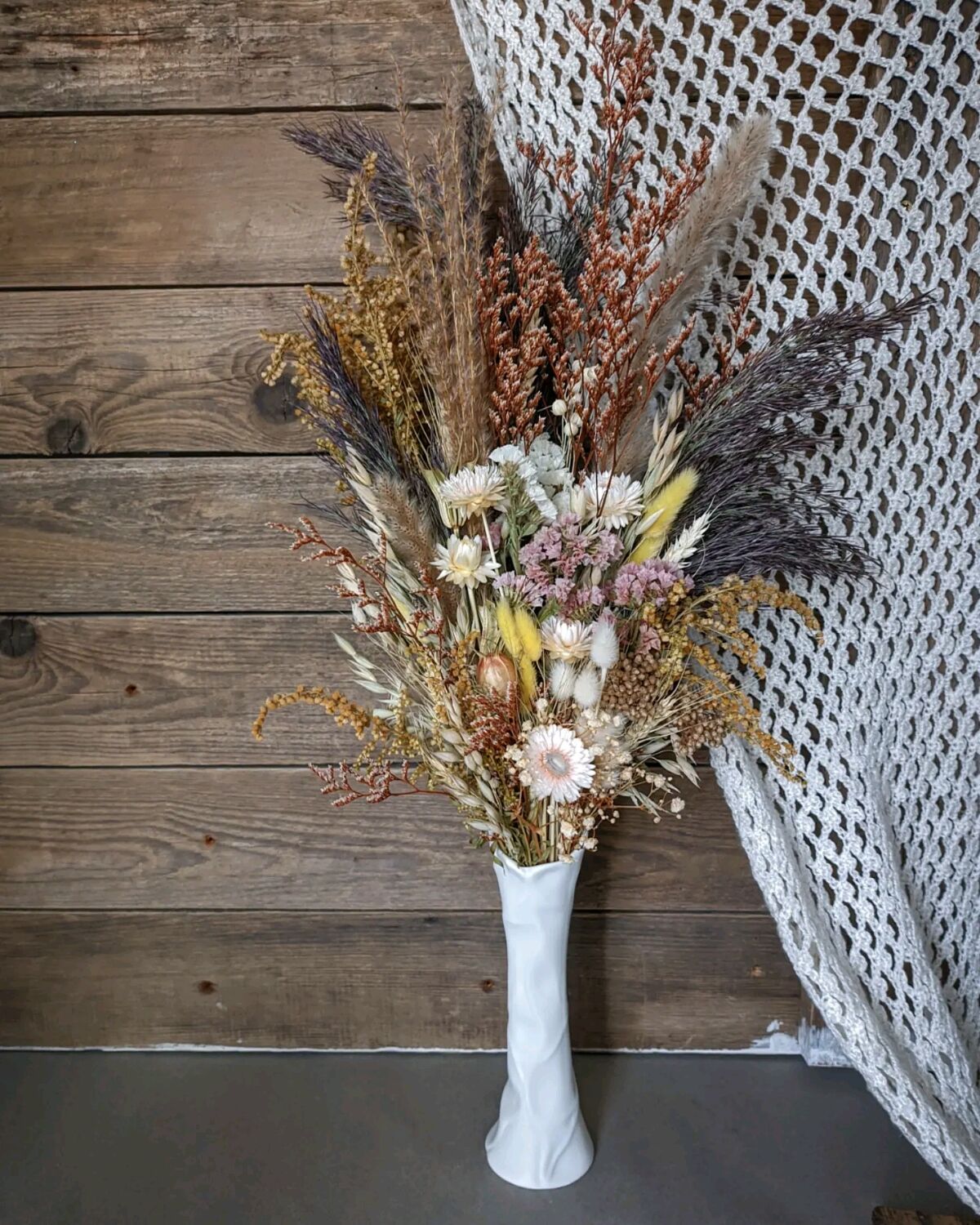 Букет из натуральных сухоцветов в вазе в интернет-магазине Ярмарка ...