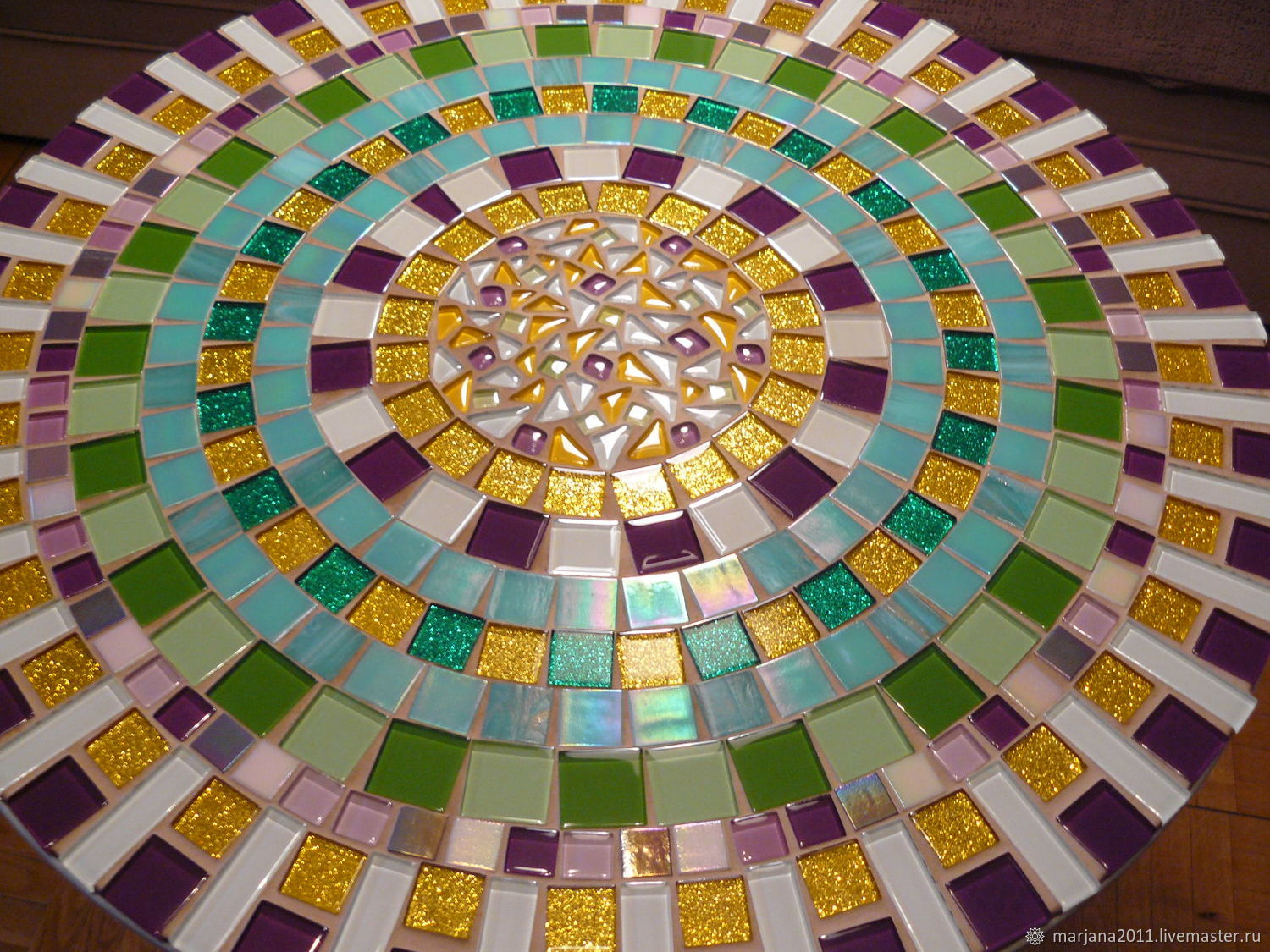 Мозаичный столик "Летние краски" на заказ в интернет-магазине Ярмарка ...