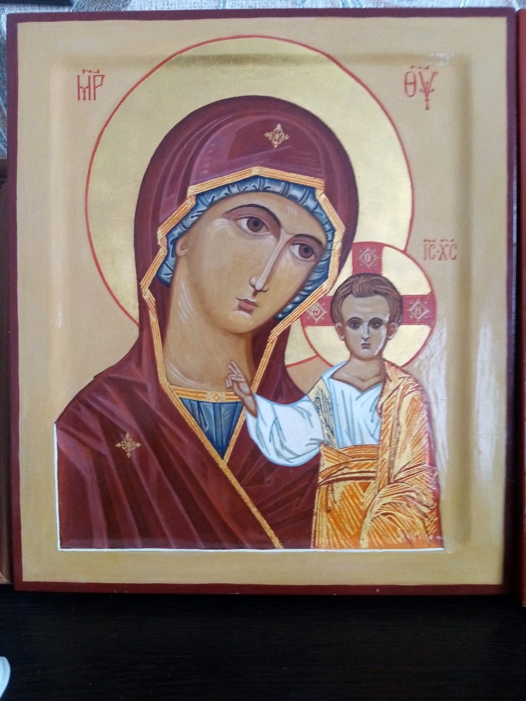 Икона "Казанская Божья Матерь" в интернет-магазине на Ярмарке Мастеров ...