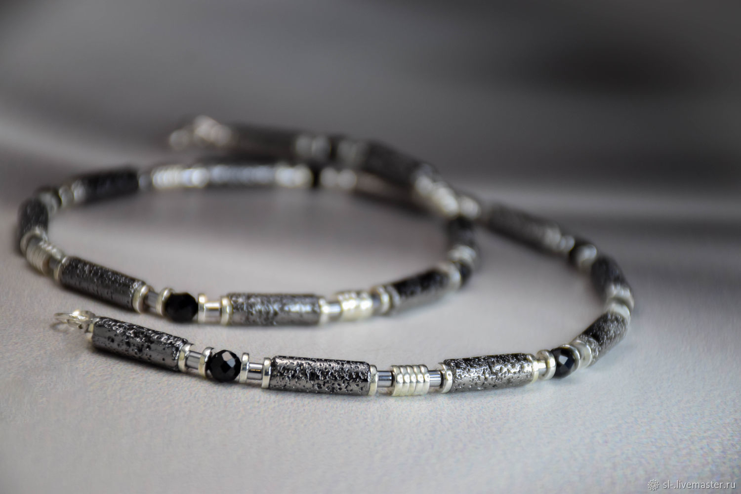 Чокер (1) с лавой Ода. Серебро 925 на заказ в интернет-магазине Ярмарка Мастеров по цене 2600 ...