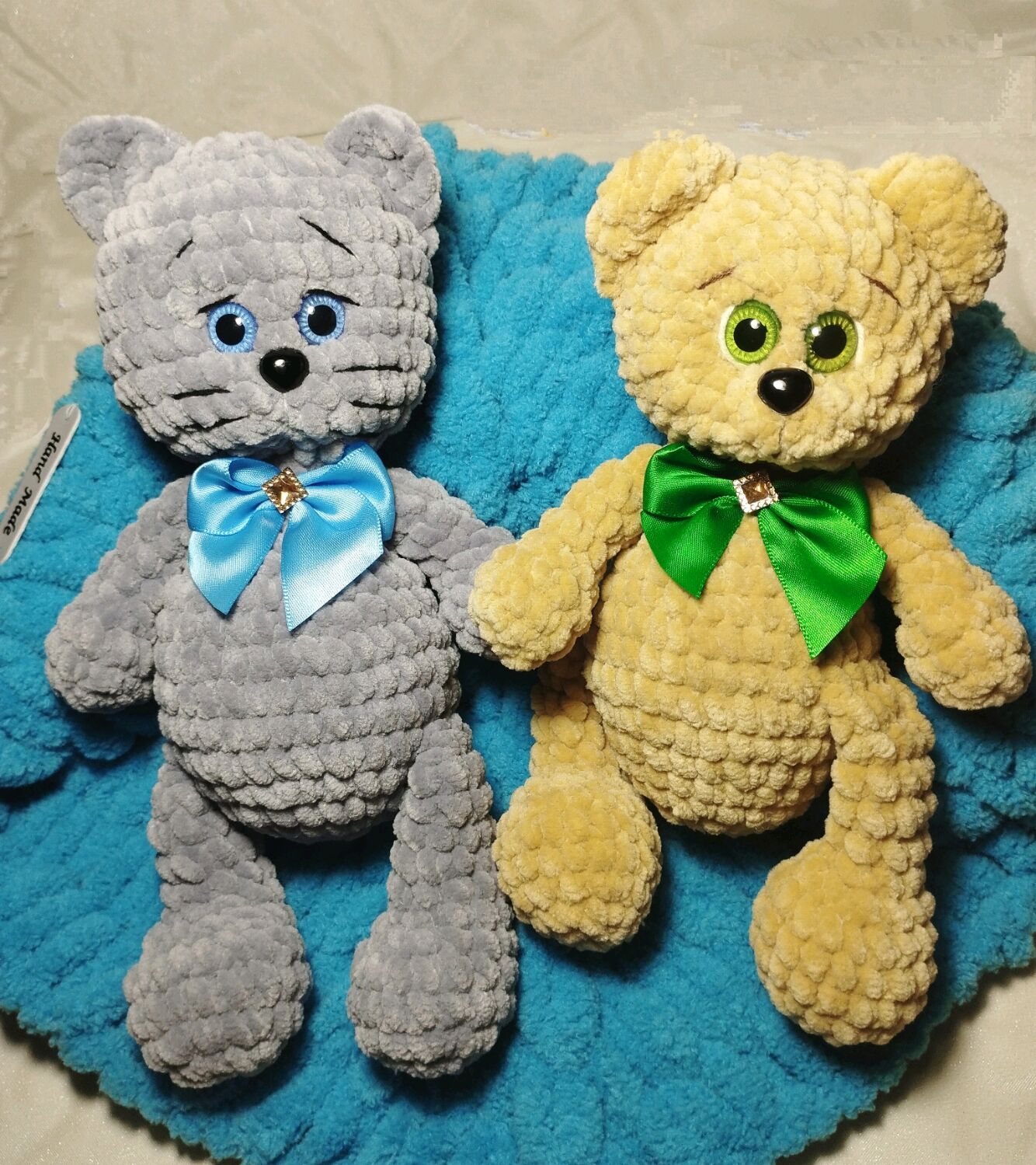 Мишка, котики, игрушки ручной работы – купить онлайн на Ярмарке ...