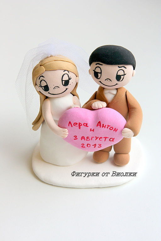 Фигурки на свадебный торт "В стиле Love is...20" в интернет-магазине ...