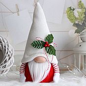 Новогодний гном – заказать на Ярмарке Мастеров – REKLCRU | Мягкие ...