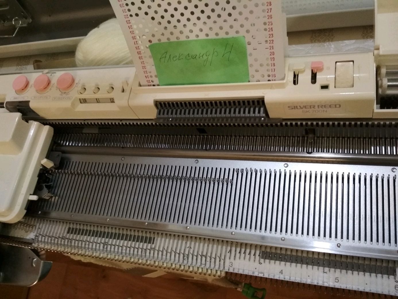 Silver Reed SK700, вяз. машина 5 кл – купить на Ярмарке Мастеров ...