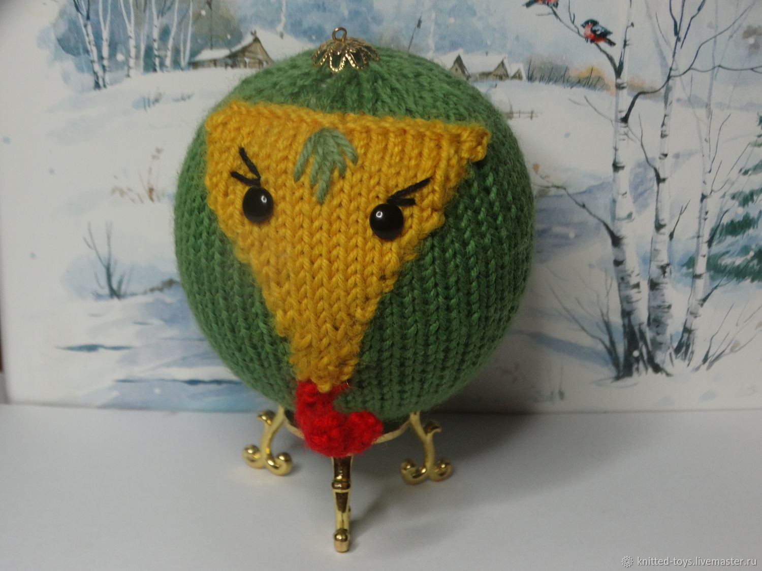 Елочные игрушки: Шар год Змеи в интернет-магазине на Ярмарке Мастеров ...