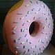 Пончик - муляж 80см в интернет-магазине на Ярмарке Мастеров | Фото ...