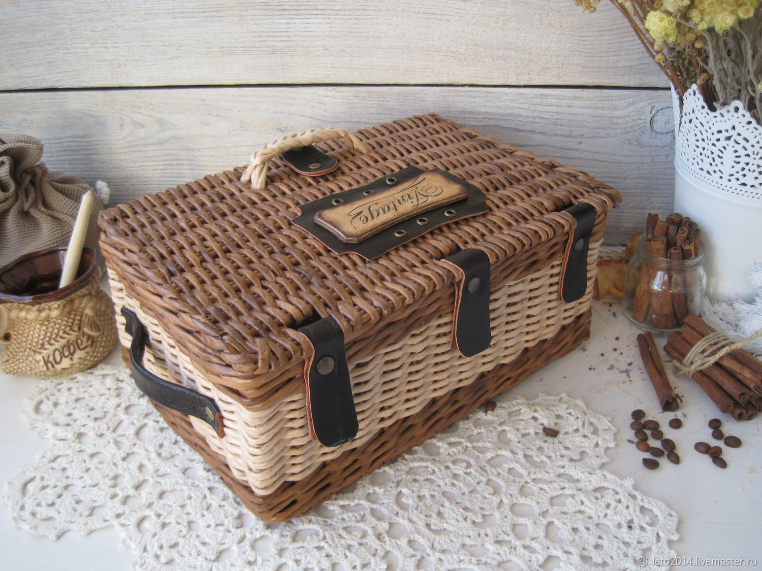 Плетеный короб - чемодан Брутал в интернет-магазине на Ярмарке Мастеров ...