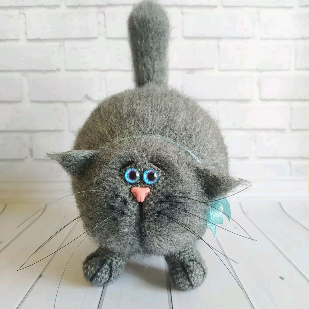Цветные коты – купить онлайн на Ярмарке Мастеров – LRFJIRU | Мягкие ...