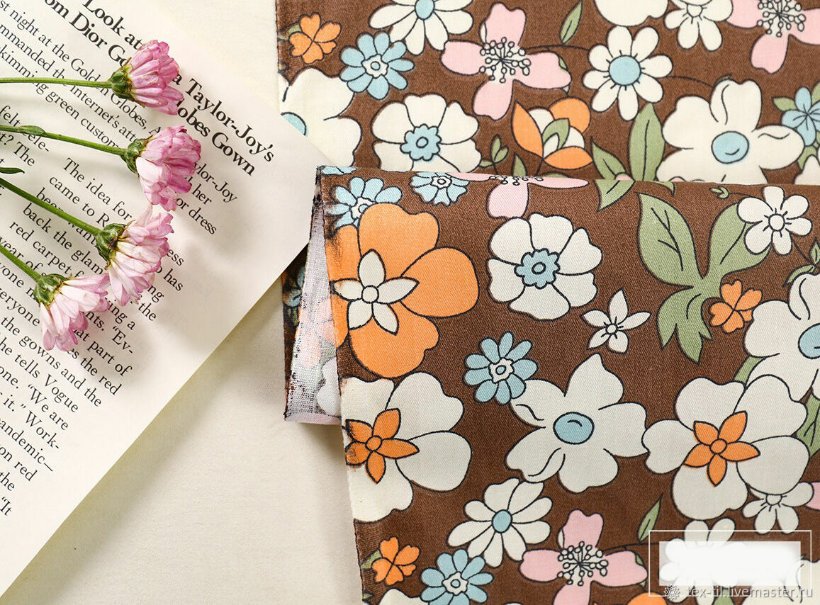 Хлопок 100%. Сатин купить в интернет-магазине Ярмарка Мастеров по цене ...