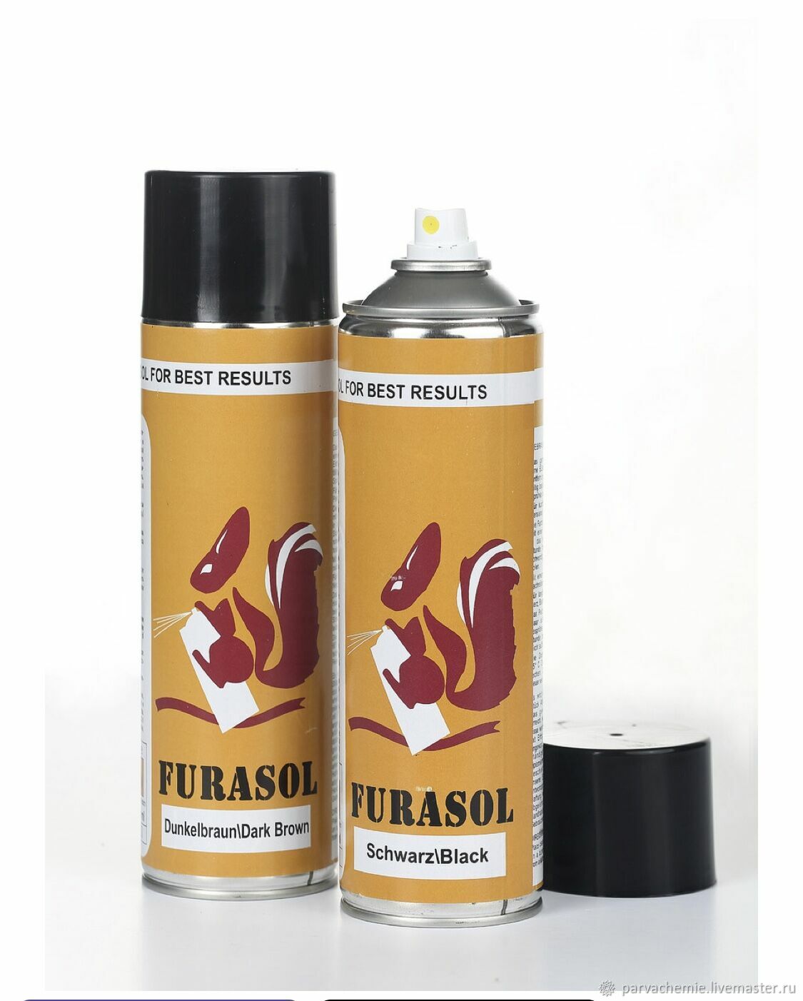 Краска для меха FURASOL 500 мл купить в интернет-магазине Ярмарка ...