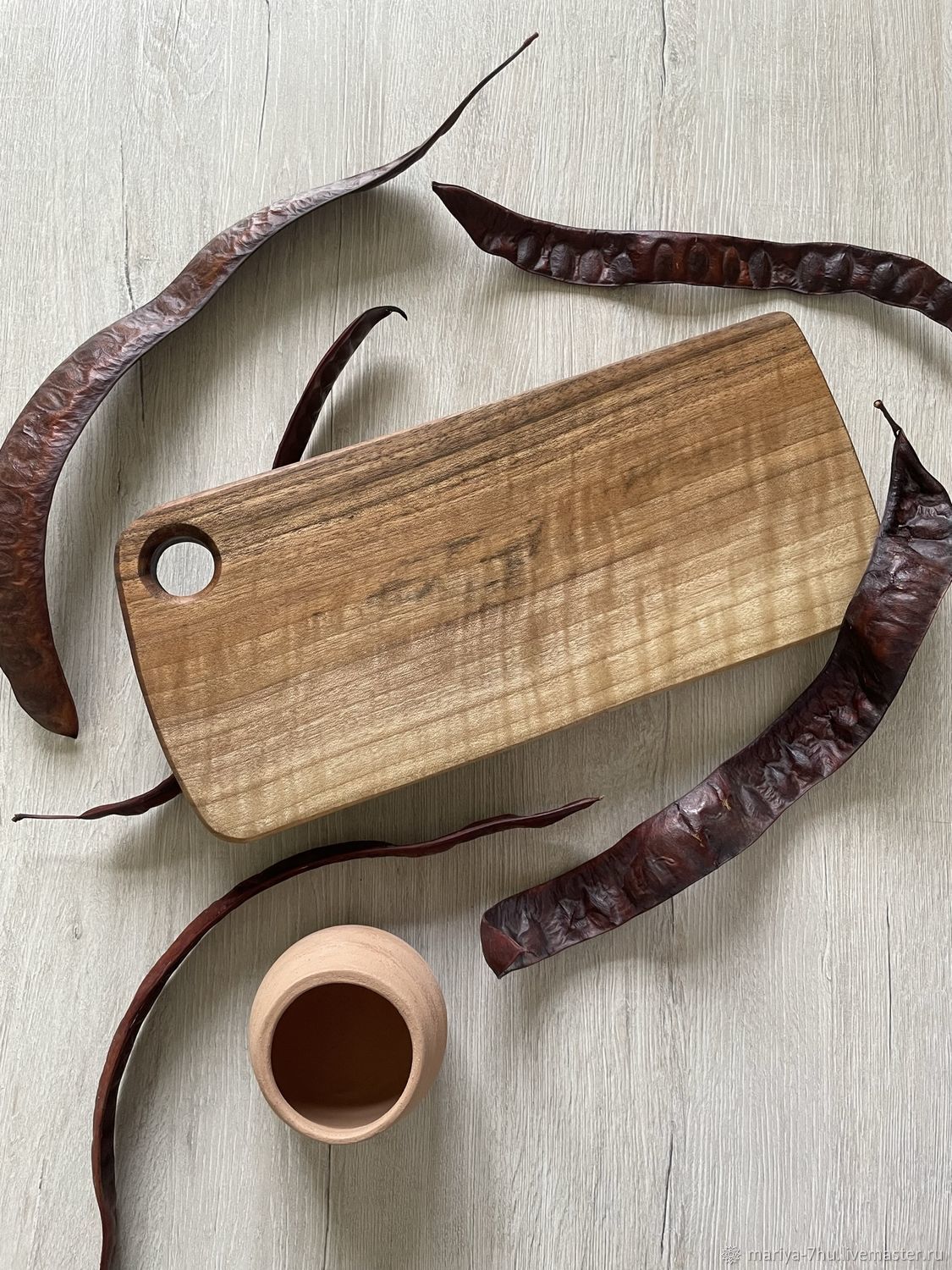 Разделочная доска из массива карагача – купить на Ярмарке Мастеров ...