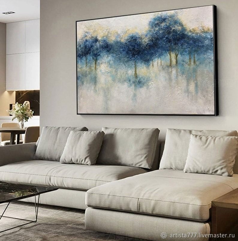 Абстрактные картины для интерьера Картина дерево Купить картину маслом ...
