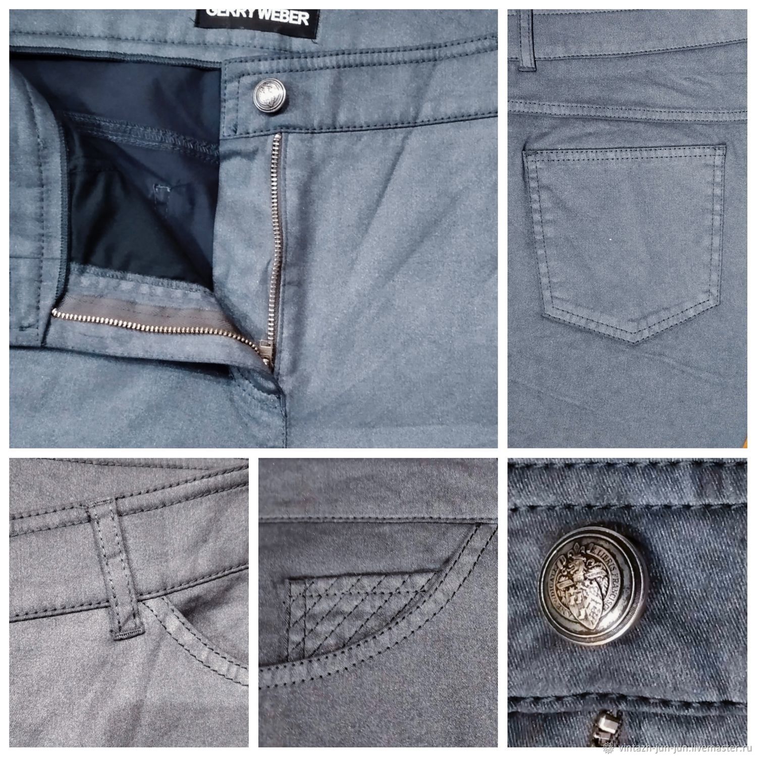 Винтаж: Брюки GERRY WEBER (Германия), хлопок, р. 52-54 купить в ...