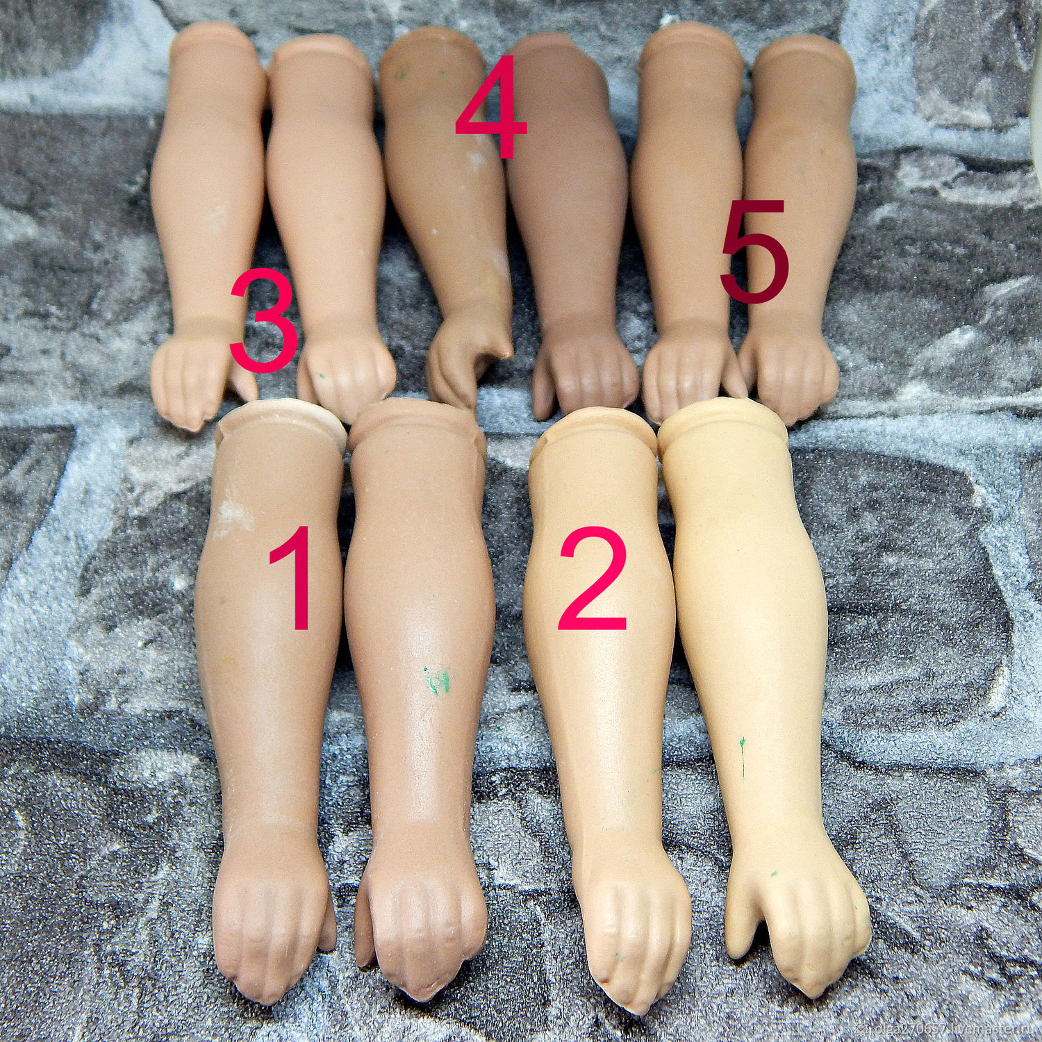 Кукольные руки на куклу 35-40 см – купить на Ярмарке Мастеров – 7YWM0RU ...