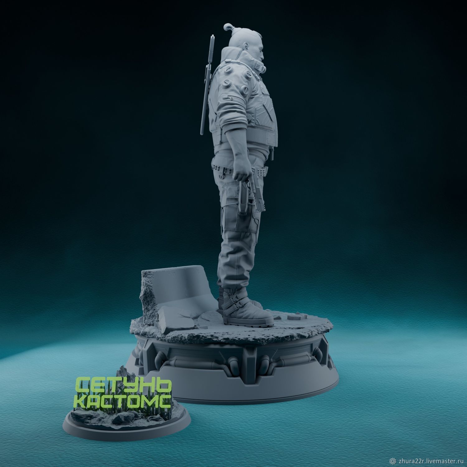 Фигурка для покраски Jackie Wells Cyberpunk 2077 в интернет-магазине ...