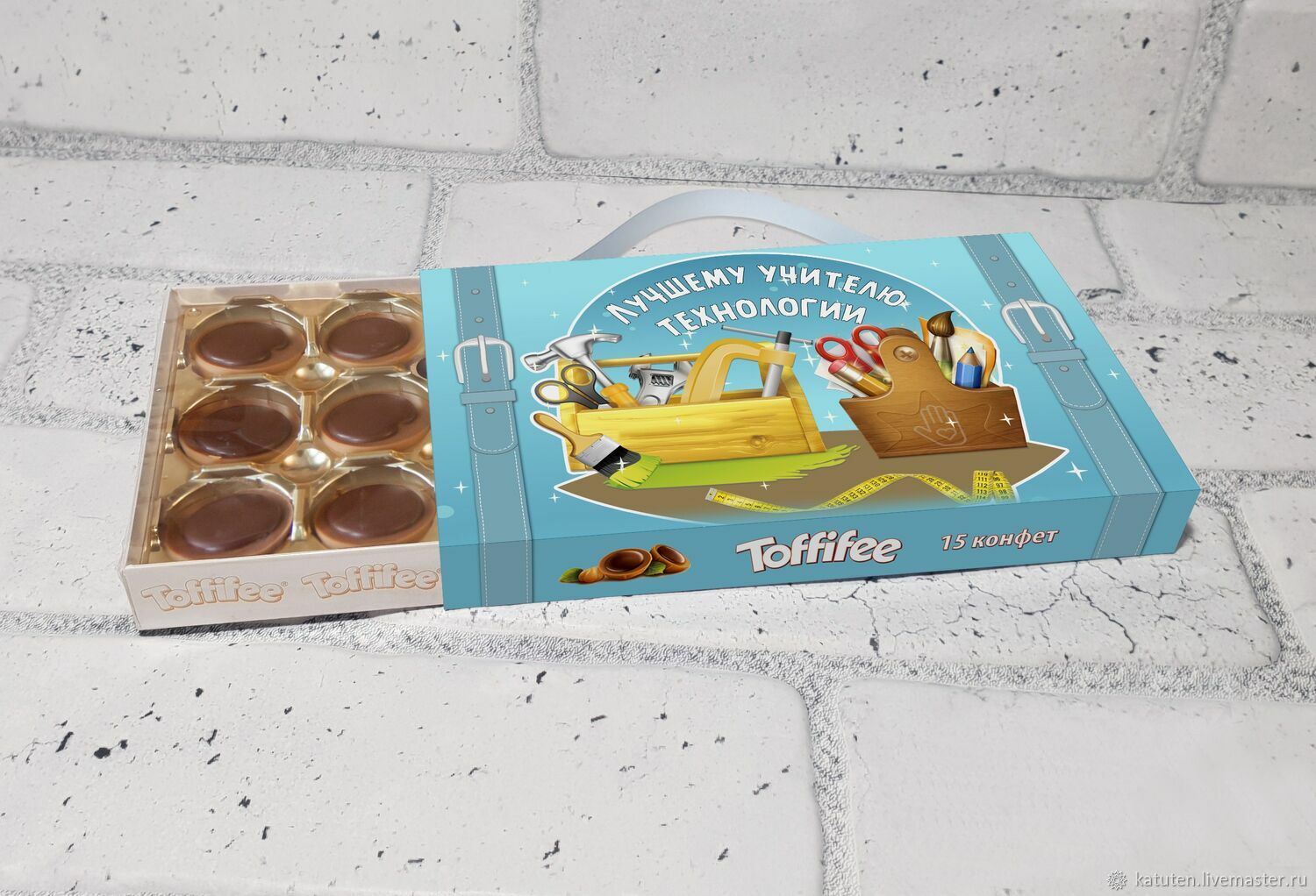 Шокобокс Учителям Предметникам Тоффифи в интернет-магазине Ярмарка ...