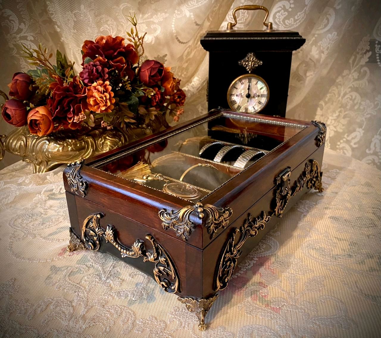 Шкатулка для часов – заказать на Ярмарке Мастеров – MWO3URU | Шкатулки ...