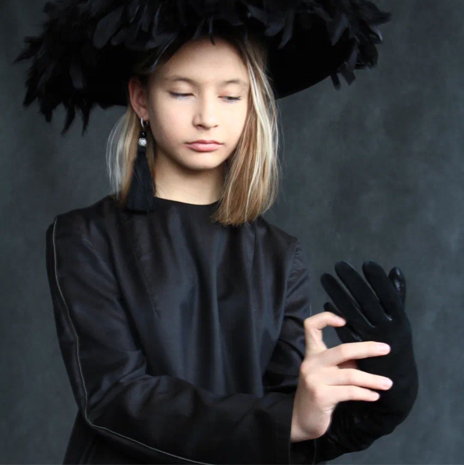 Шляпа нью лук в стиле Диор чёрная в интернет-магазине на Ярмарке ...