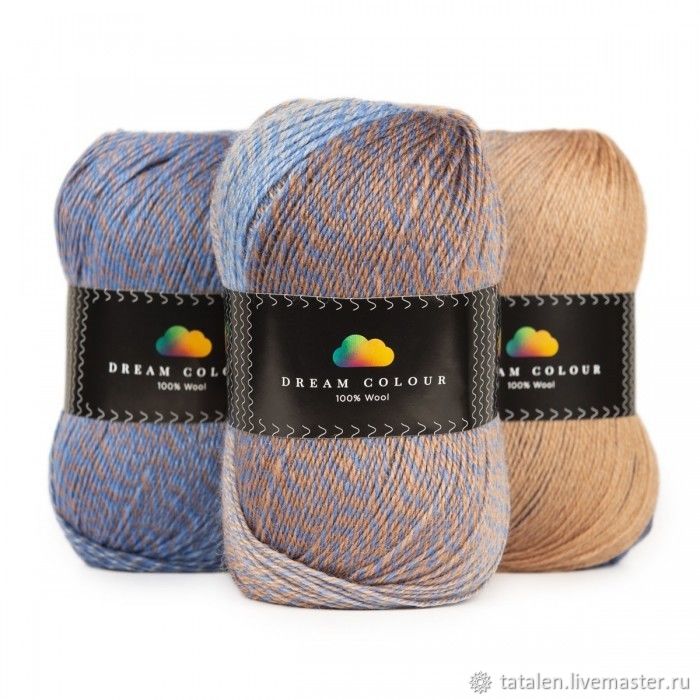 Пряжа Hobbii Dream Colour 100% шерсть Дания в интернет-магазине на ...