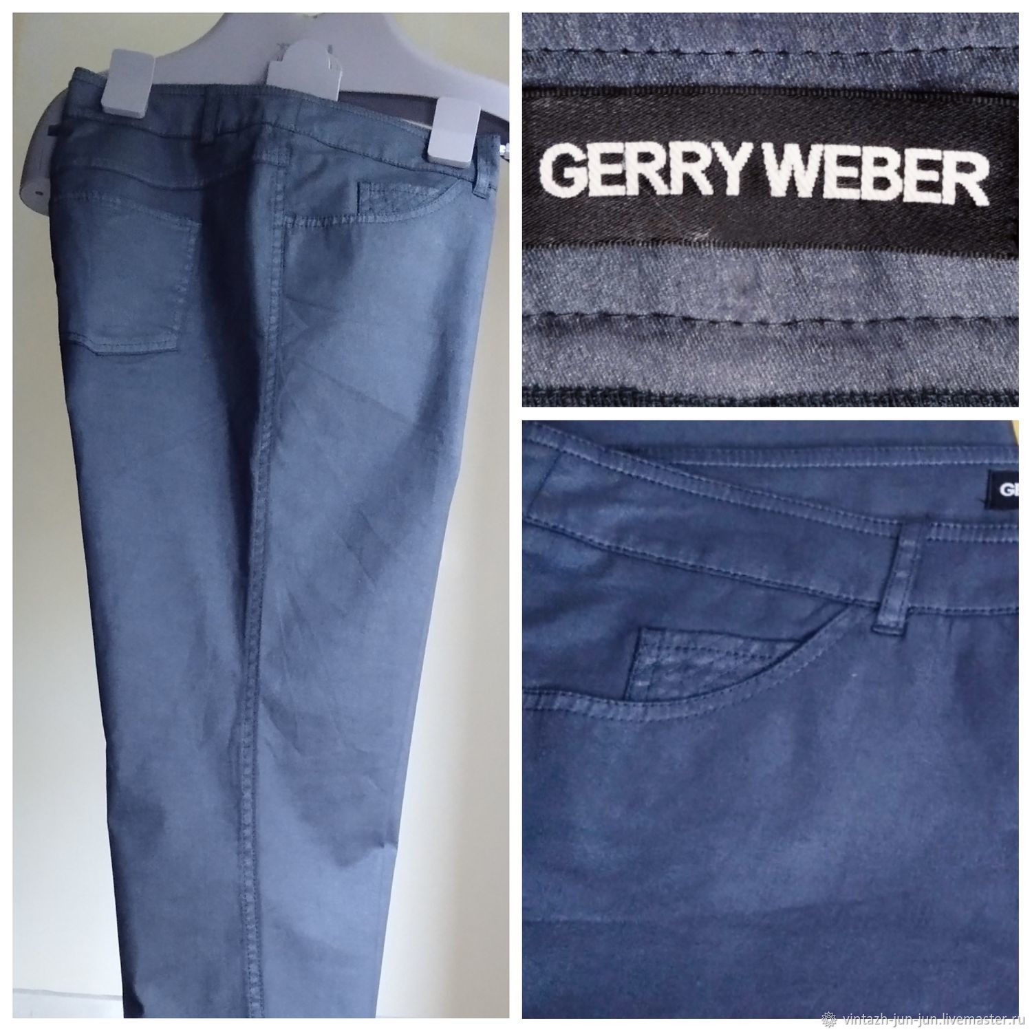 Винтаж: Брюки GERRY WEBER (Германия), хлопок, р. 52-54 купить в ...