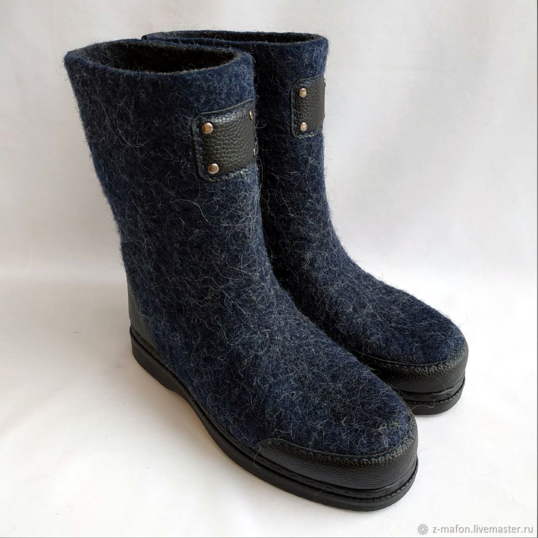 Полусапоги валенки мужские Комфорт Джинс в интернет-магазине Ярмарка ...