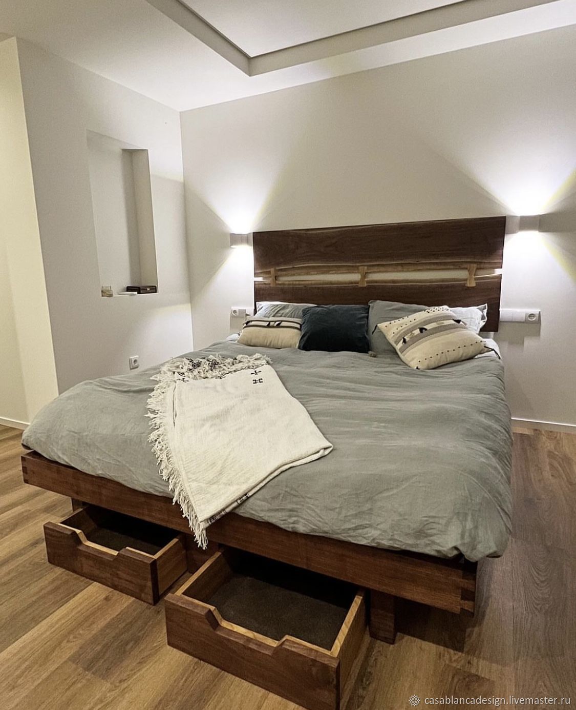 Кровать «Jorjina» в интернет-магазине Ярмарка Мастеров по цене 315300 ...