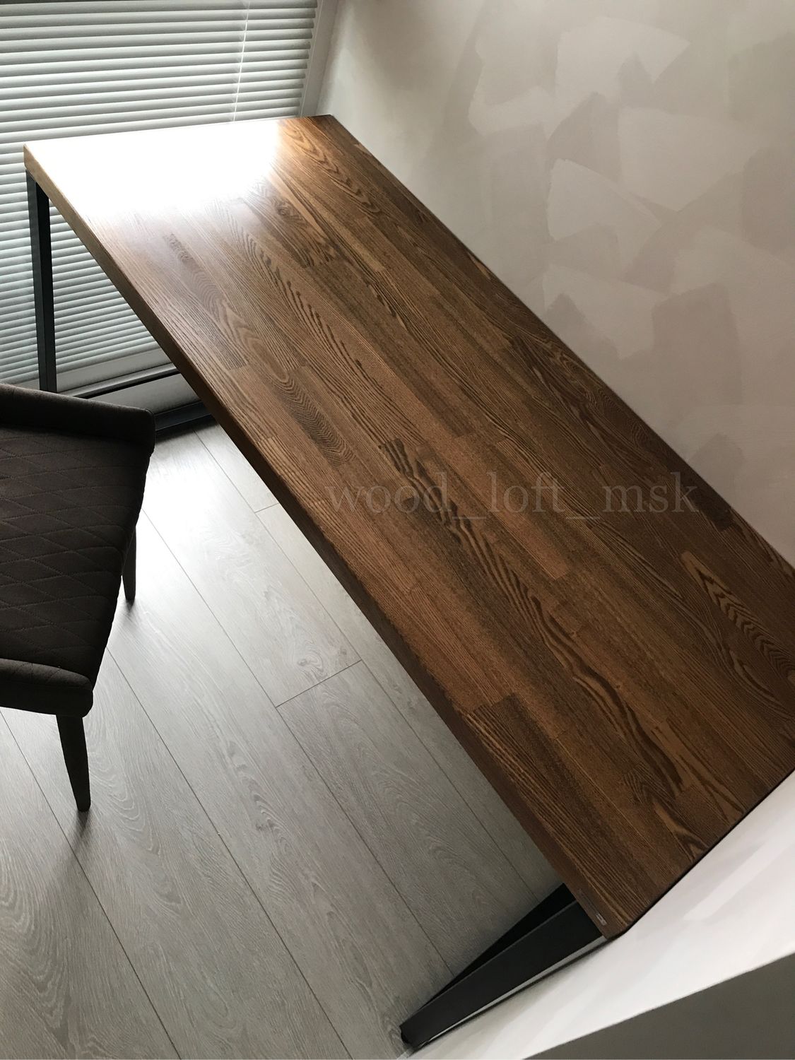 Рабочий стол с полкой – заказать на Ярмарке Мастеров – QGWLSRU | Столы ...