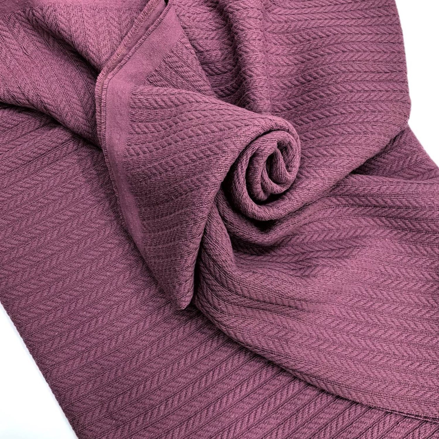 Хлопковое Полотно Косичка Виноград (фиолет) 240см, 100% хлопок, Турция ...