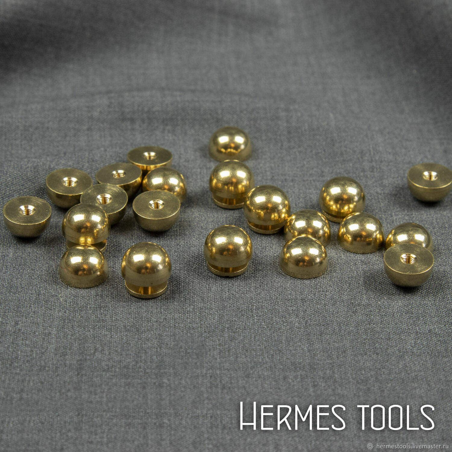 Ножки для сумок. Латунь. Тип 4 (полусфера) купить в интернет-магазине ...