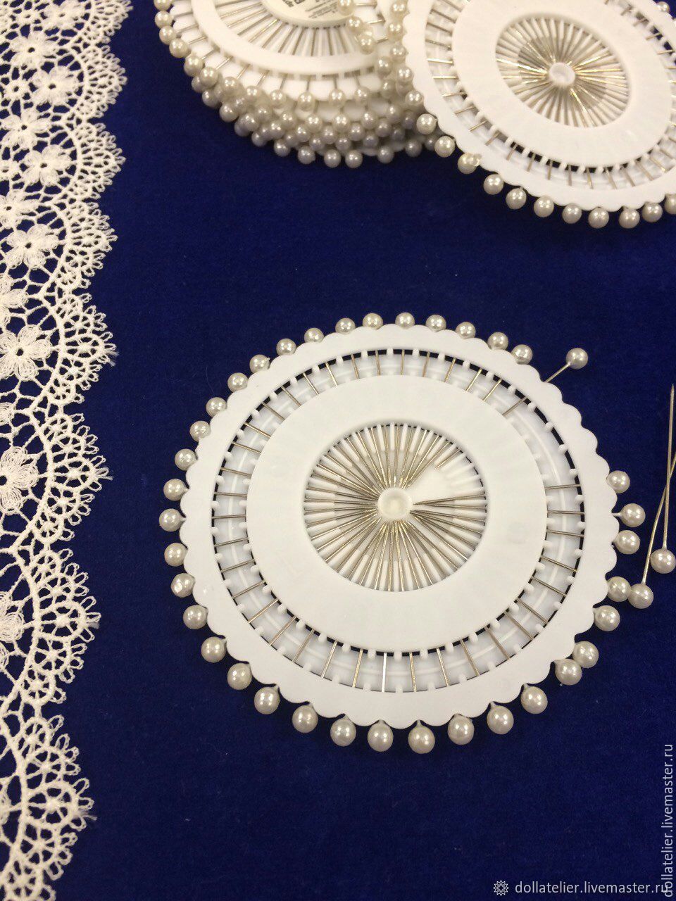 Булавки швейные (портновские) с головкой 40шт в интернет-магазине ...