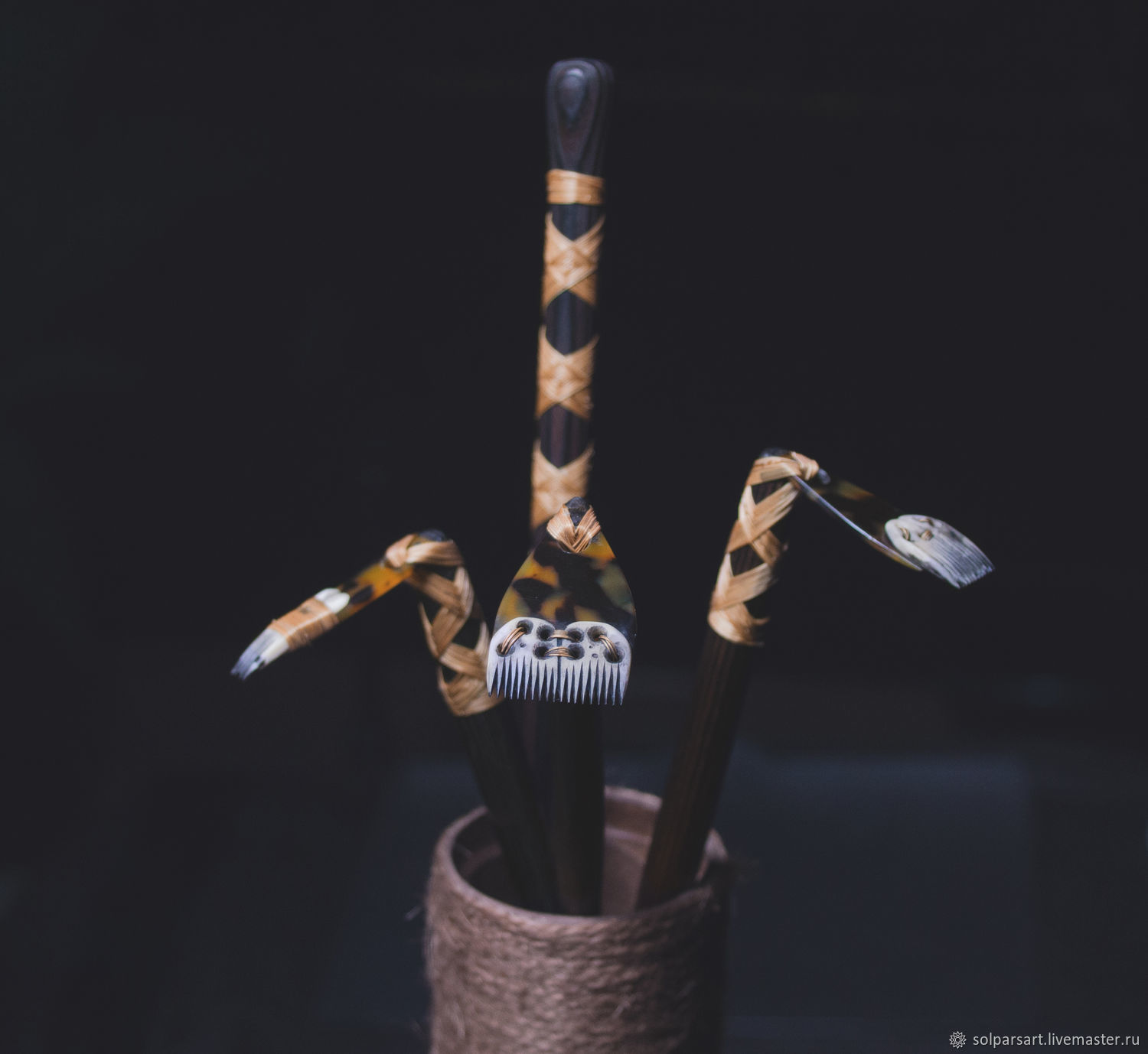 Tufuga ta tatau (древний тату инструмент-Самоа) коробка в интернет ...