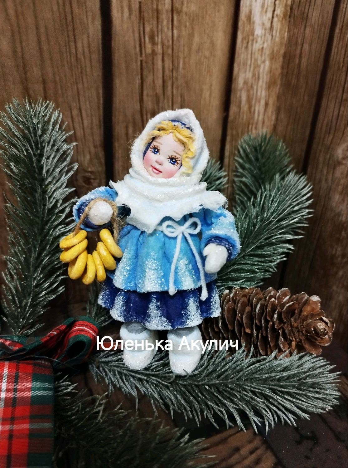 Ватные елочные игрушки, игрушки из ваты, ватная девочка, ватные дети ...