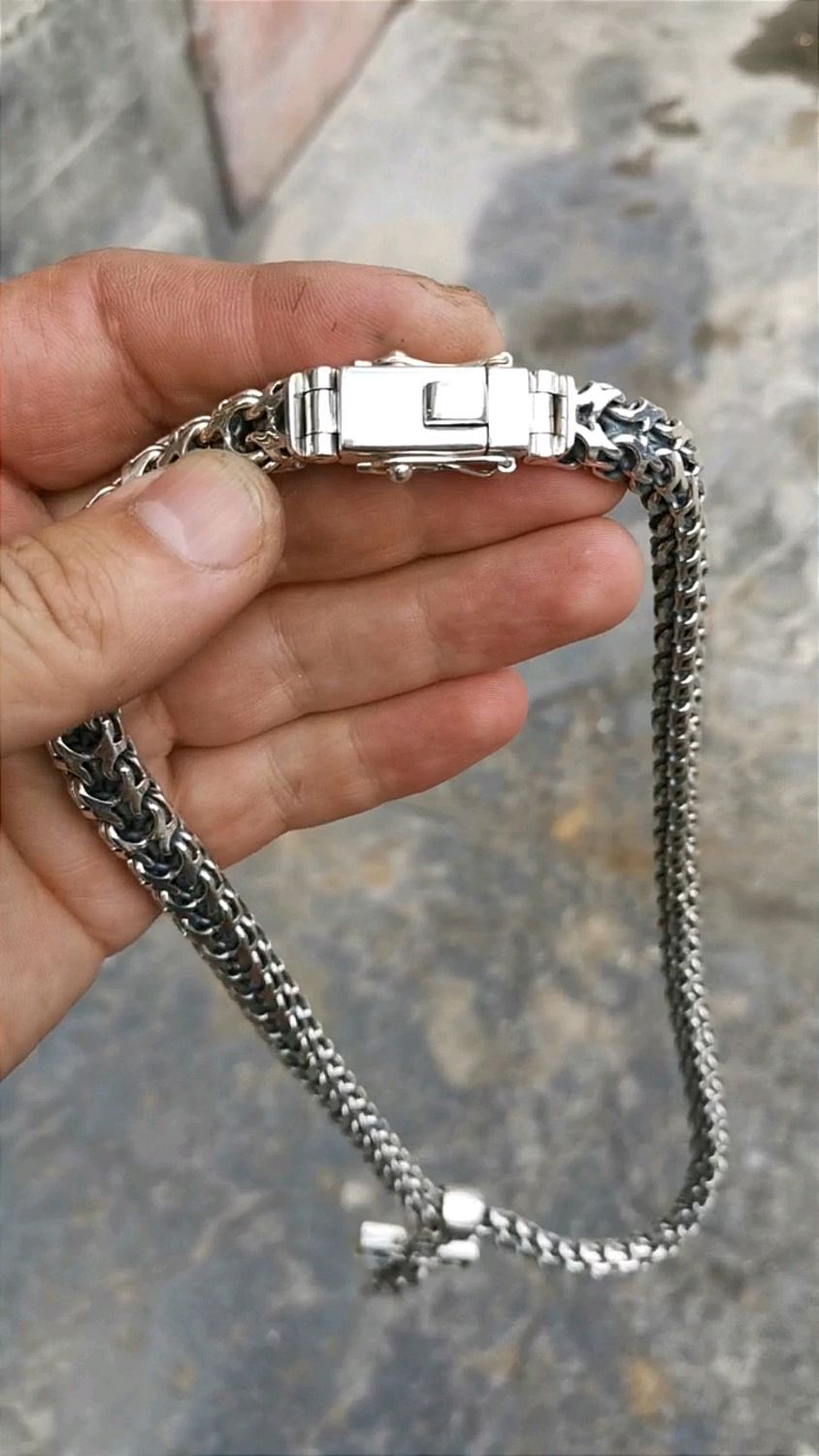 Цепь рамзес 165 гр и крест 35 гр, серебро 925 пробы на заказ в интернет-магазине Ярмарка ...