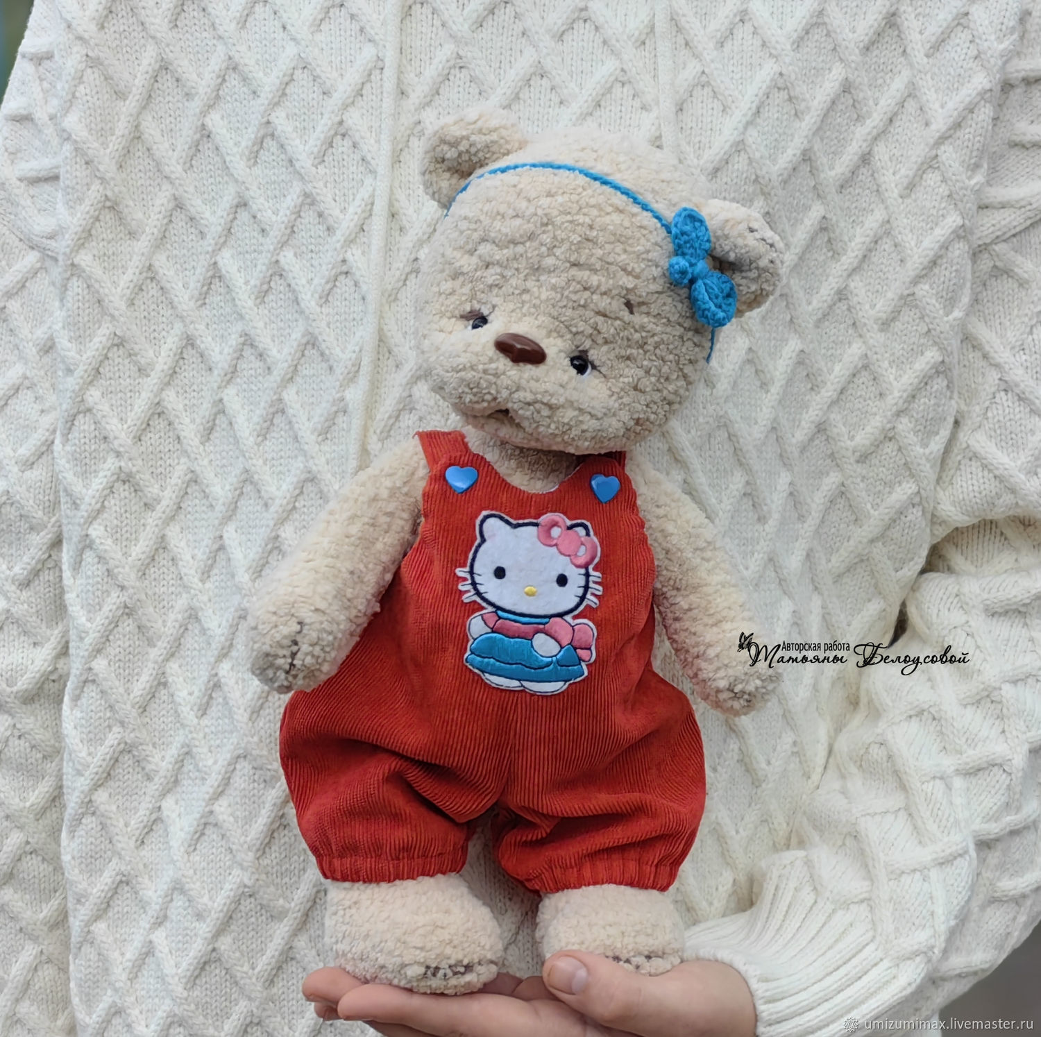 Мягкие игрушки: Мишка купить в интернет-магазине Ярмарка Мастеров по ...