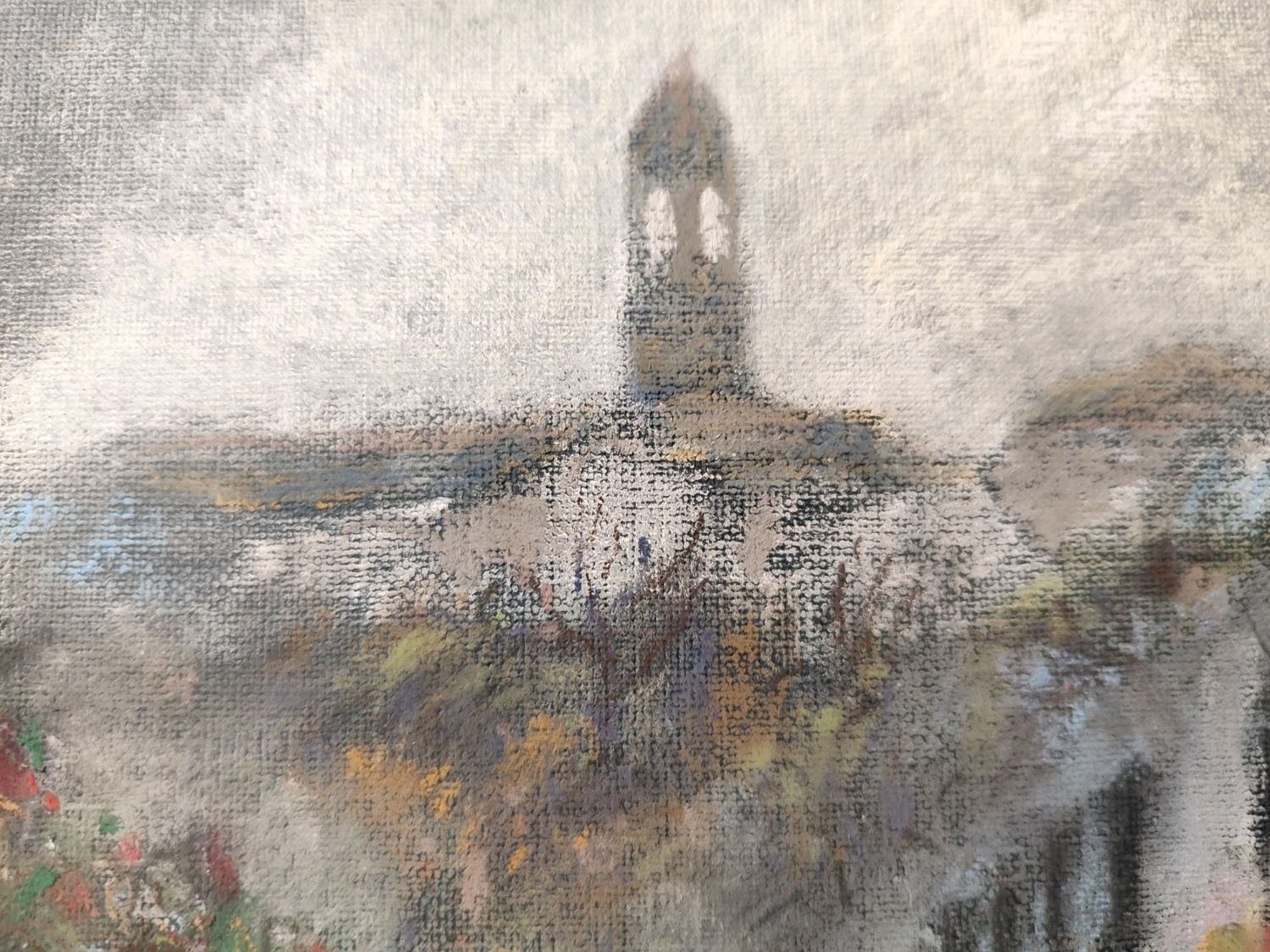 Виноградники Картина пастелью Италия пейзаж в интернет магазине на Ярмарке Мастеров Картины