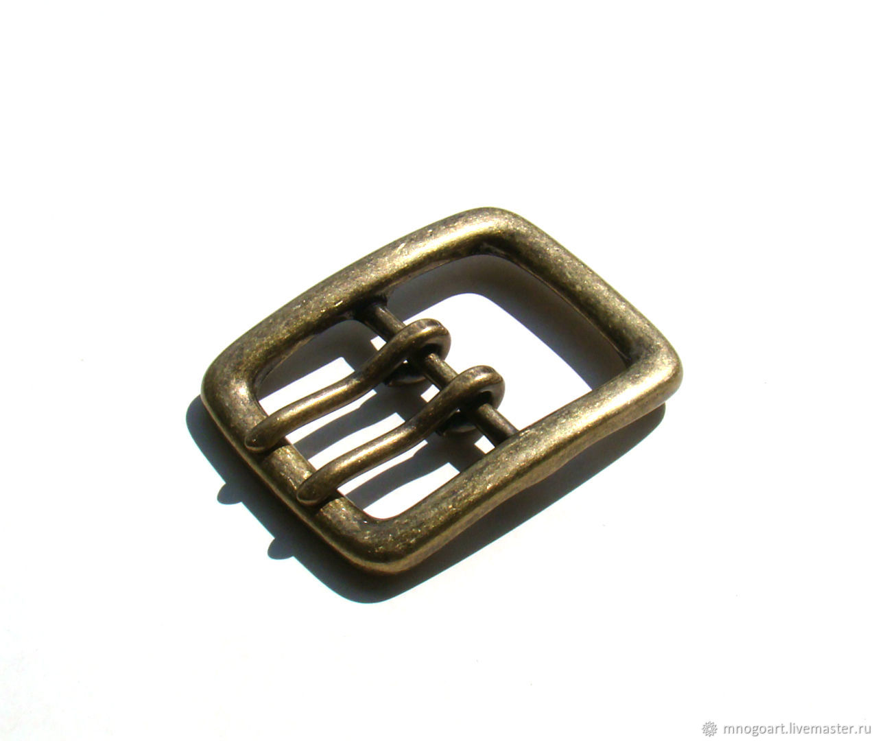 Пряжки для ремня латунь 40 мм 002 купить в интернет-магазине Ярмарка ...