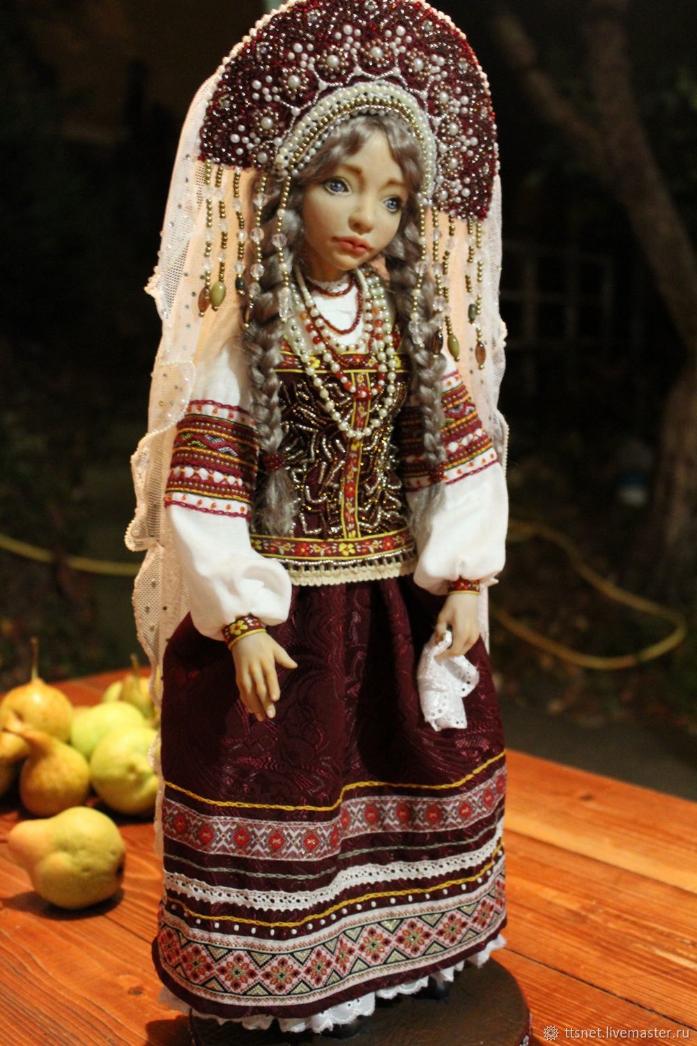 Кукла русская красавица Василиса – заказать на Ярмарке Мастеров ...