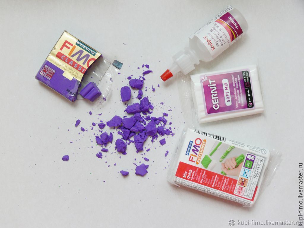 Размягчитель для пластики Cernit SOFT MIX , Sculpey Liquid, Fimo в ...