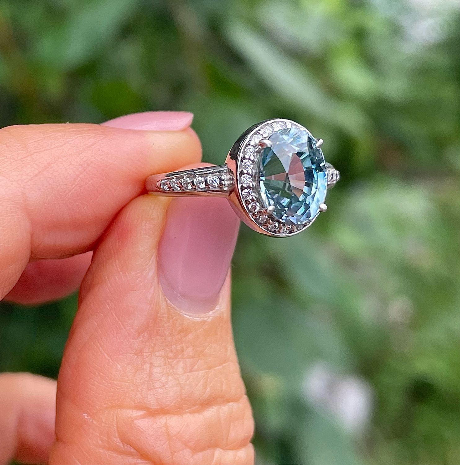 17. Кольцо с цирконом Камбоджа 3.75 ct. Натуральные камни купить в интернет-магазине Ярмарка ...