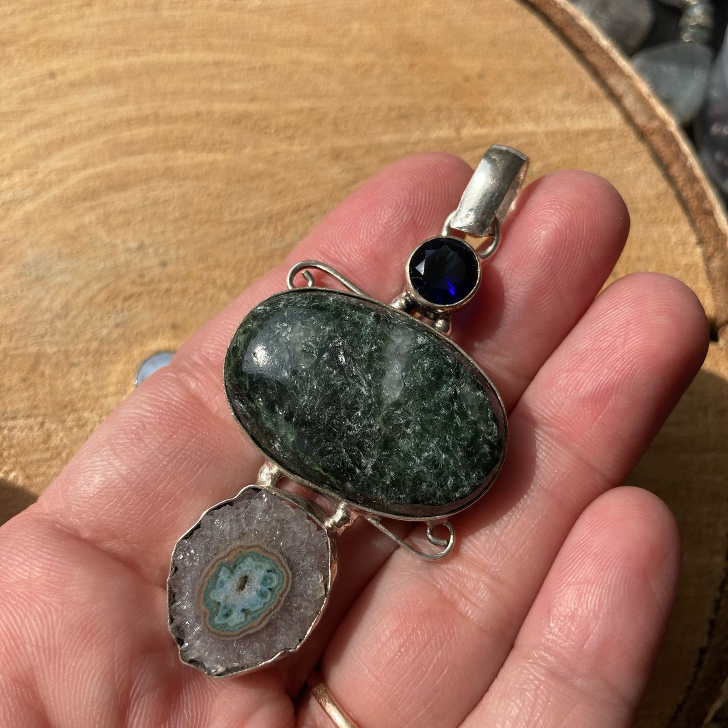 Кулон серебро 925 с натуральными камнями в интернет-магазине на Ярмарке ...