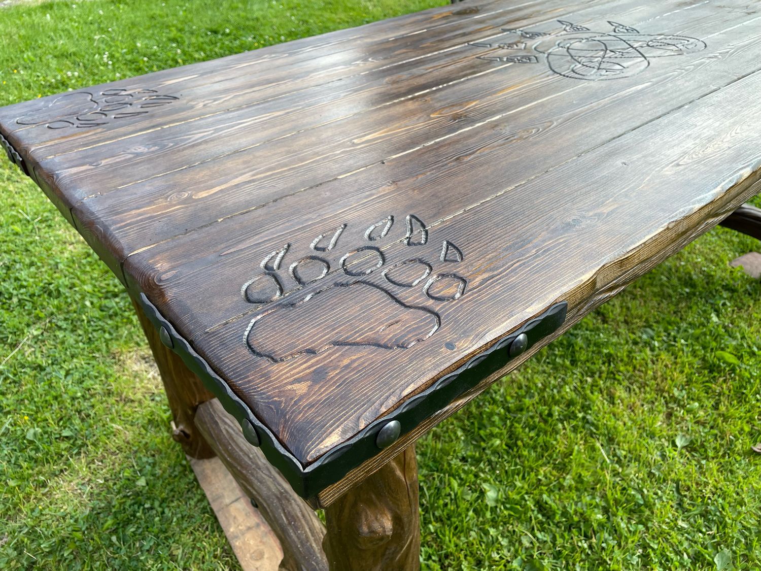 Стол деревянный Велес на заказ в интернет-магазине Ярмарка Мастеров по ...