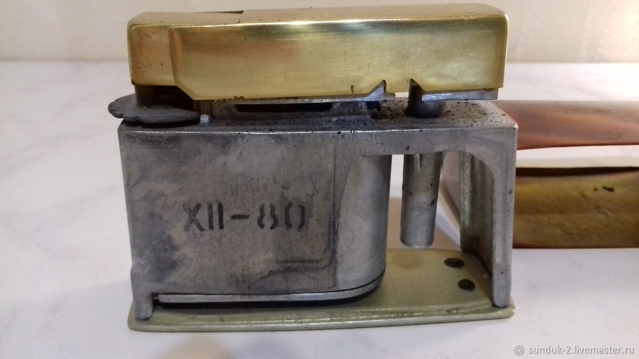 Винтаж: Большая газовая настольная зажигалка. СССР 1980 год купить в ...