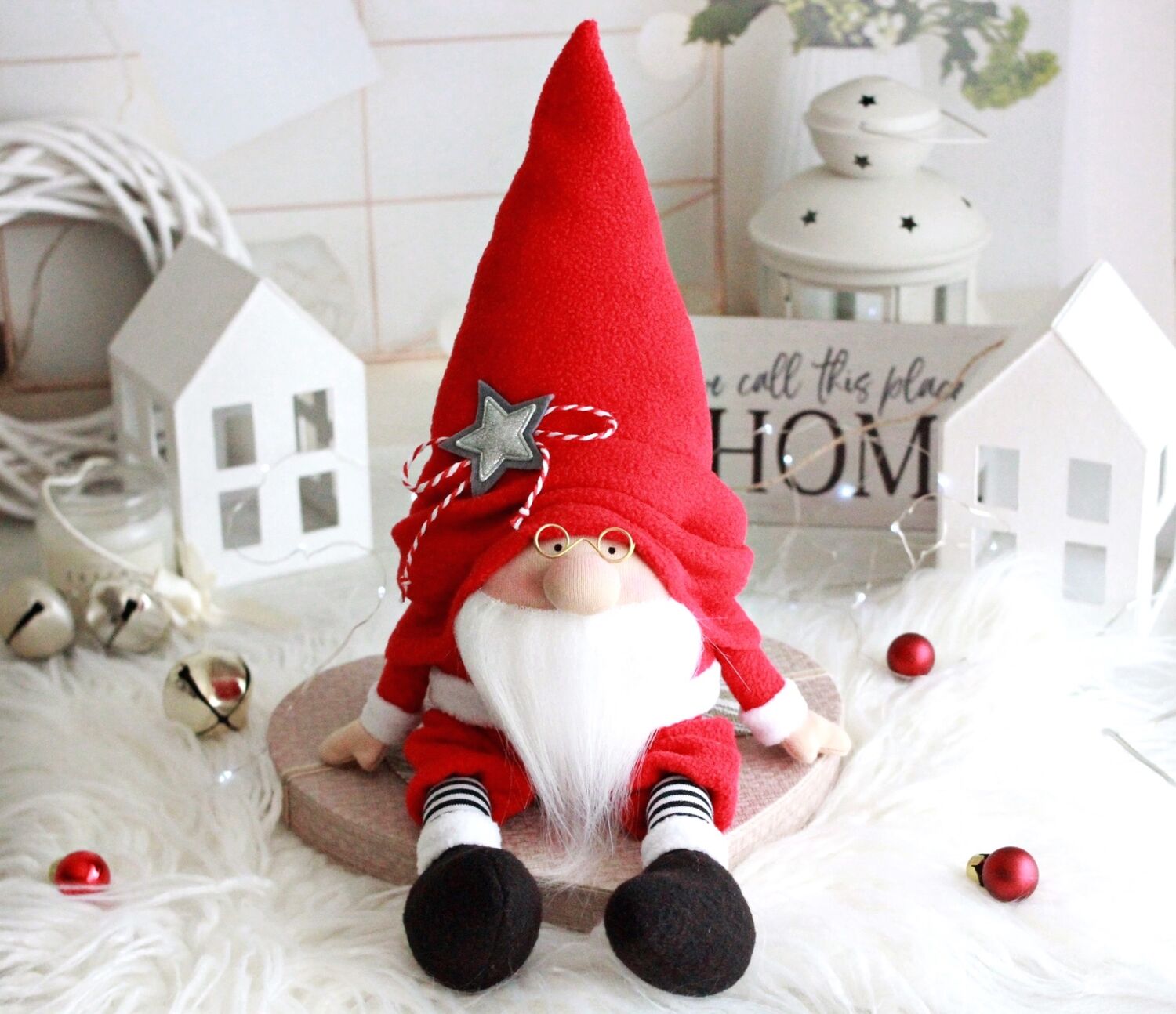 Новогодний гном санта – заказать на Ярмарке Мастеров – RM5Y0RU ...