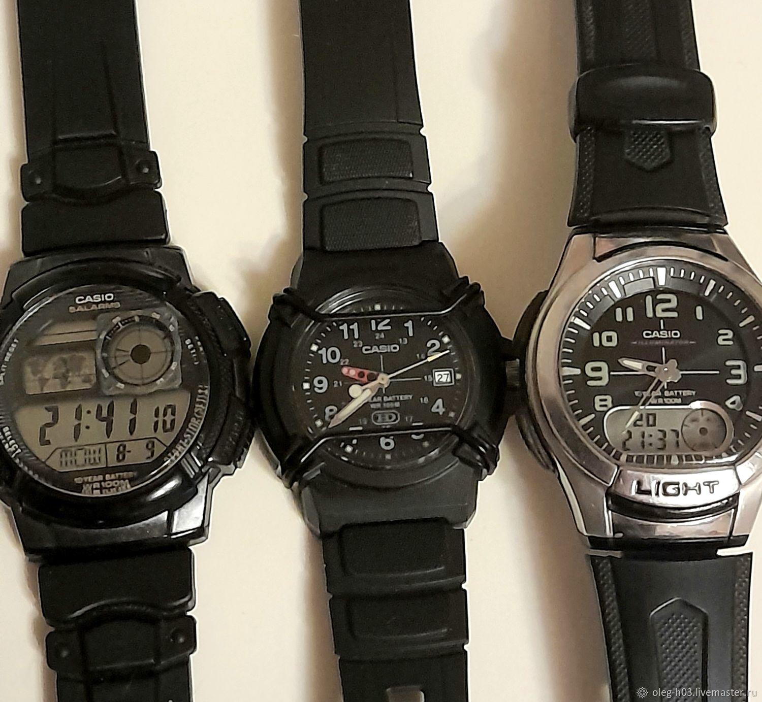 Винтаж: CASIO HDA-600 Часы наручные,кварцевые в интернет-магазине на ...